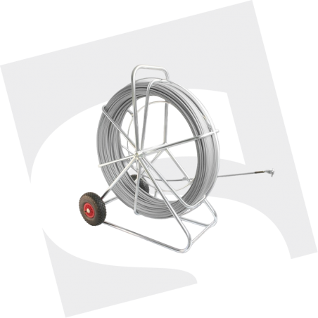 Aiguille fibre de verre sur dévidoire galva - 11mm/300m - LANCIER