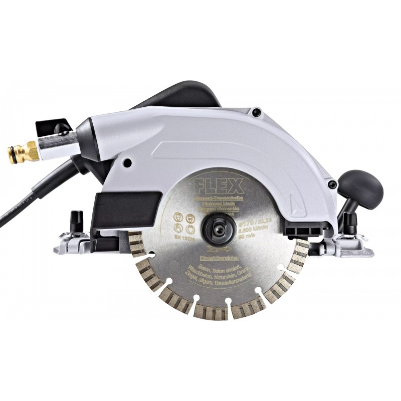 Scie circulaire à eau pour coupes humides CS 60 WET livrée en L-Boxx - FLEX