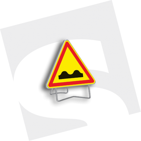 Panneau AK2 "Attention dos d'âne" 1000mm